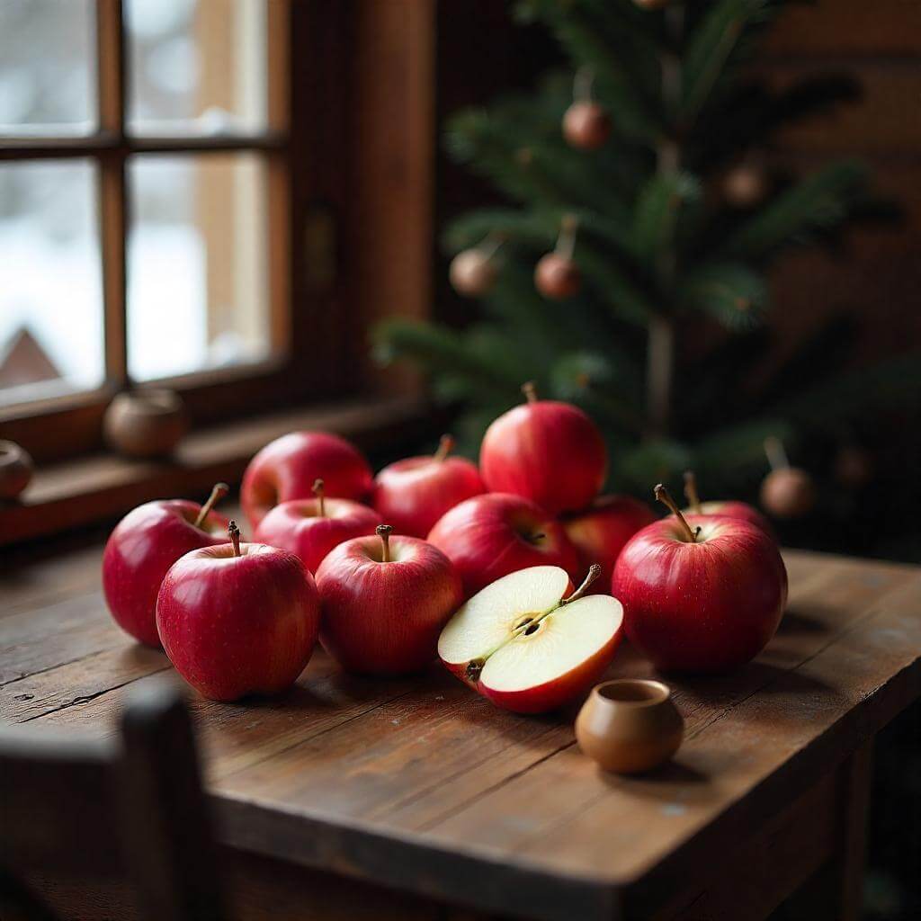 POMME ROUGE : Un trésor nutritionnel aux multiples bienfaits - Khadar